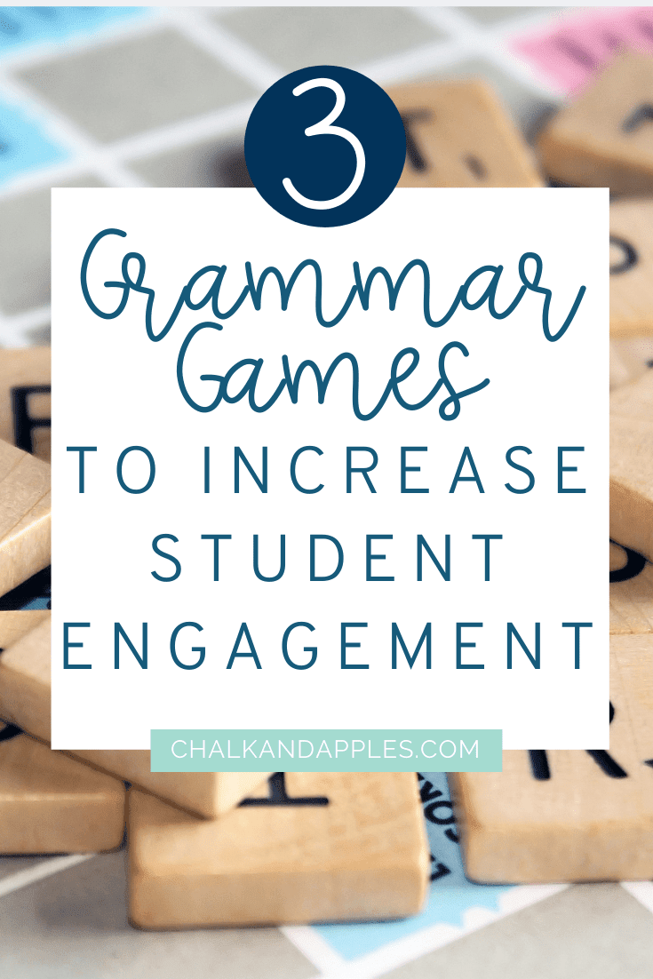3 Grammar Games To Increase Student Engagement - Chalk & Apples
