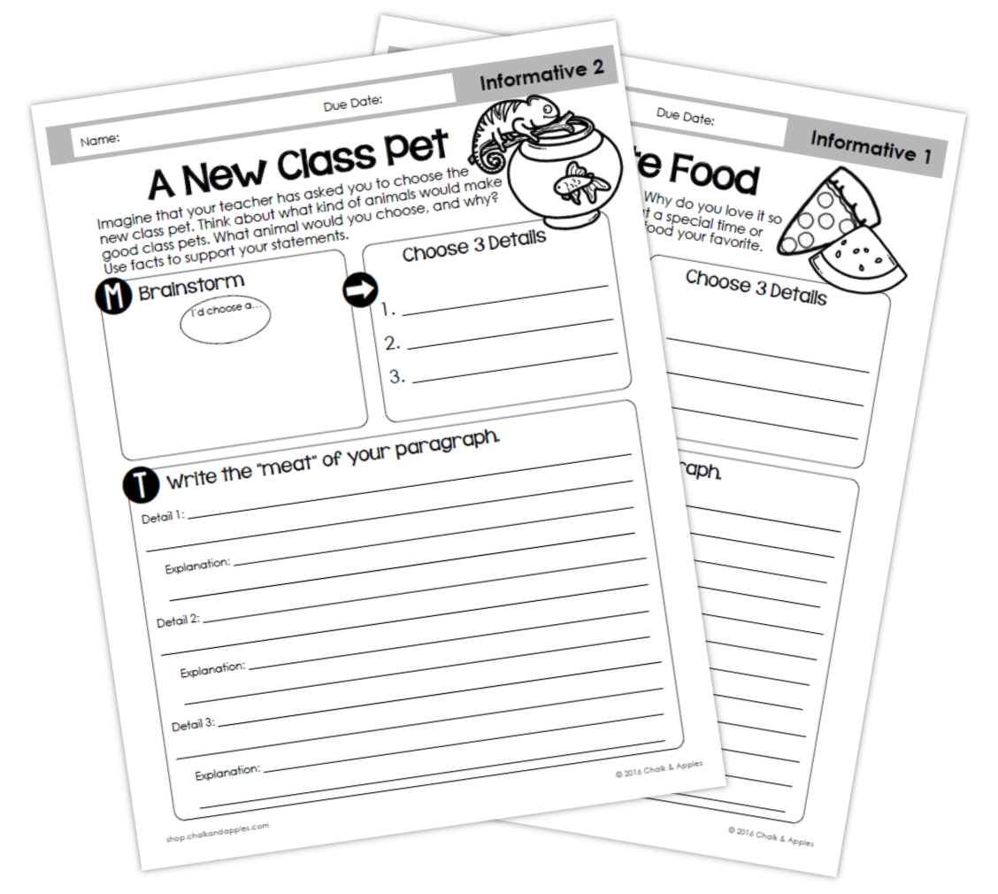 The Best Informative Paragraph Writing With Mentor Texts Chalk Apples The Best Informative Paragraph Writing With Mentor Texts Chalk Apples