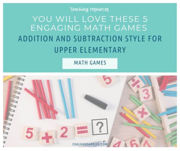 You Will Love These 5 Engaging Math Games Addition and Subtraction ...