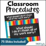 Classroom Procedures PowerPoint with Memes (Editable!) - Chalk & Apples
