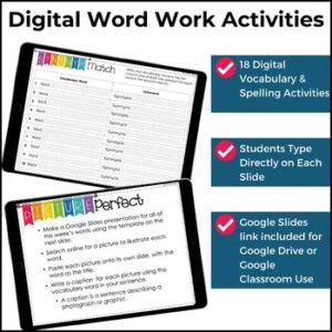 Word Work for Big Kids Bundle - Chalk & Apples