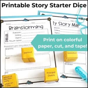 End of the Year Writing Activity - Roll & Write Center - Distance ...