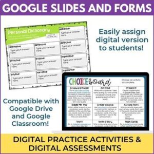 6th Grade Vocabulary BUNDLE - Greek & Latin Roots - Print & Digital ...