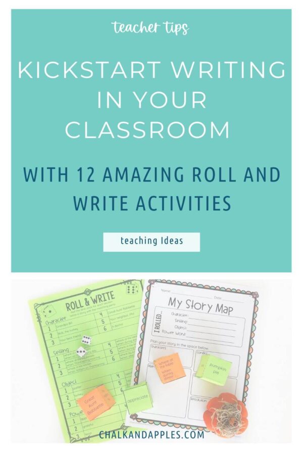 Kickstart Writing in Your Classroom with 12 Amazing Roll and Write ...