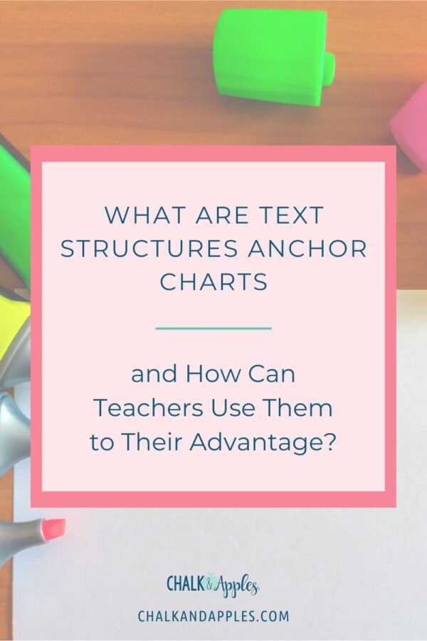 What are Text Structures Anchor Charts, and How Can Teachers Use Them ...